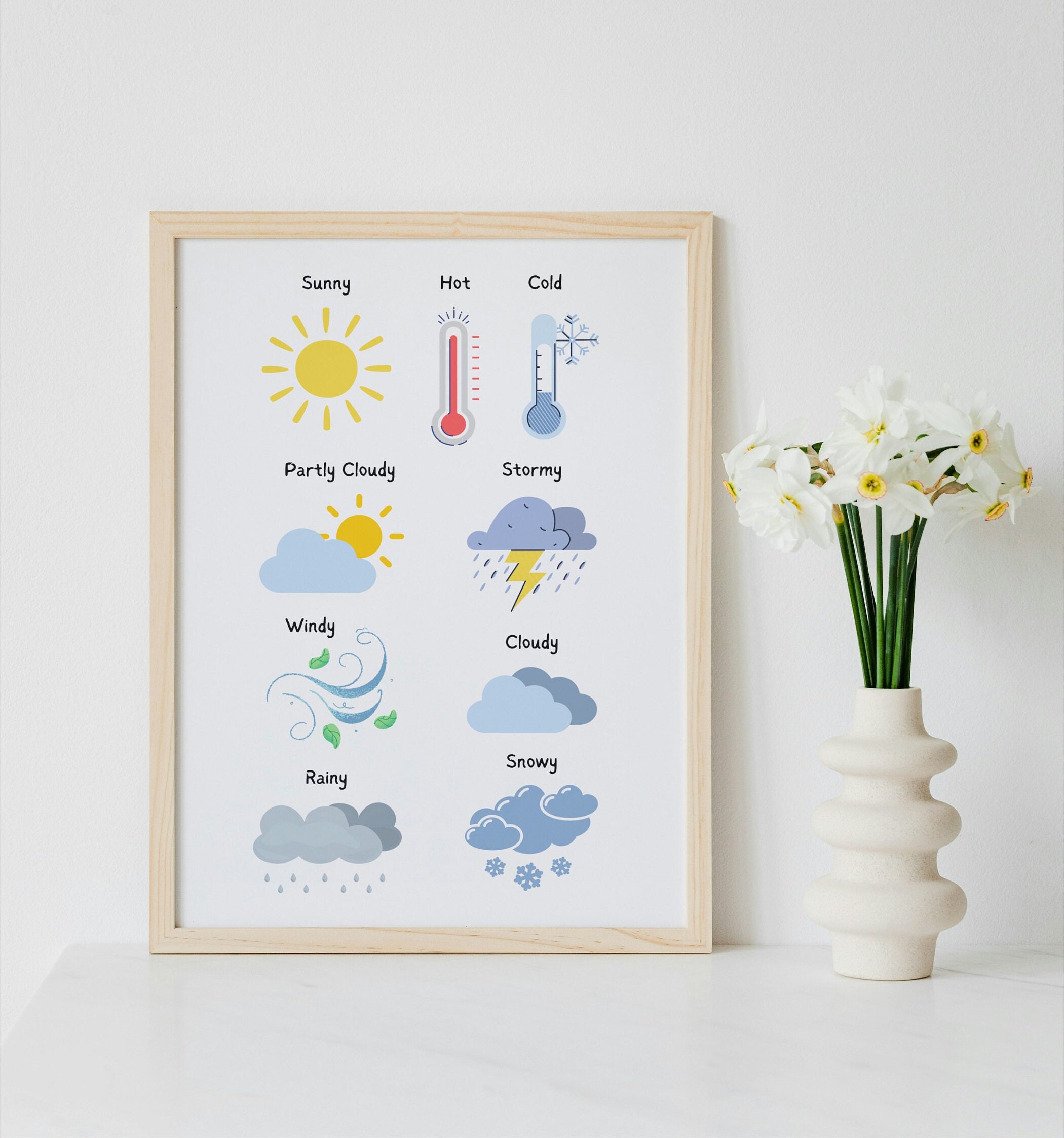 Days of the Week, Months of the Year, Seasons of the Year, Weather ...