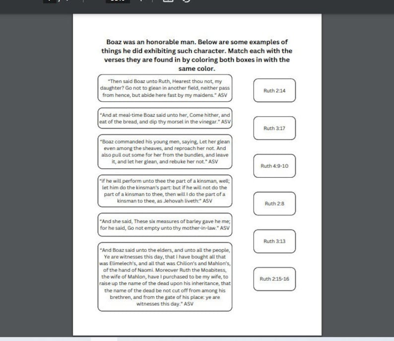 Book of Ruth, Bible Worksheets, Ruth Bible, Kids Bible Study, Ruth, Bible Activities, Kids Bible ...