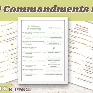 The 10 Commandments, the Ten Commandments, 10 Commandments, Ten ...