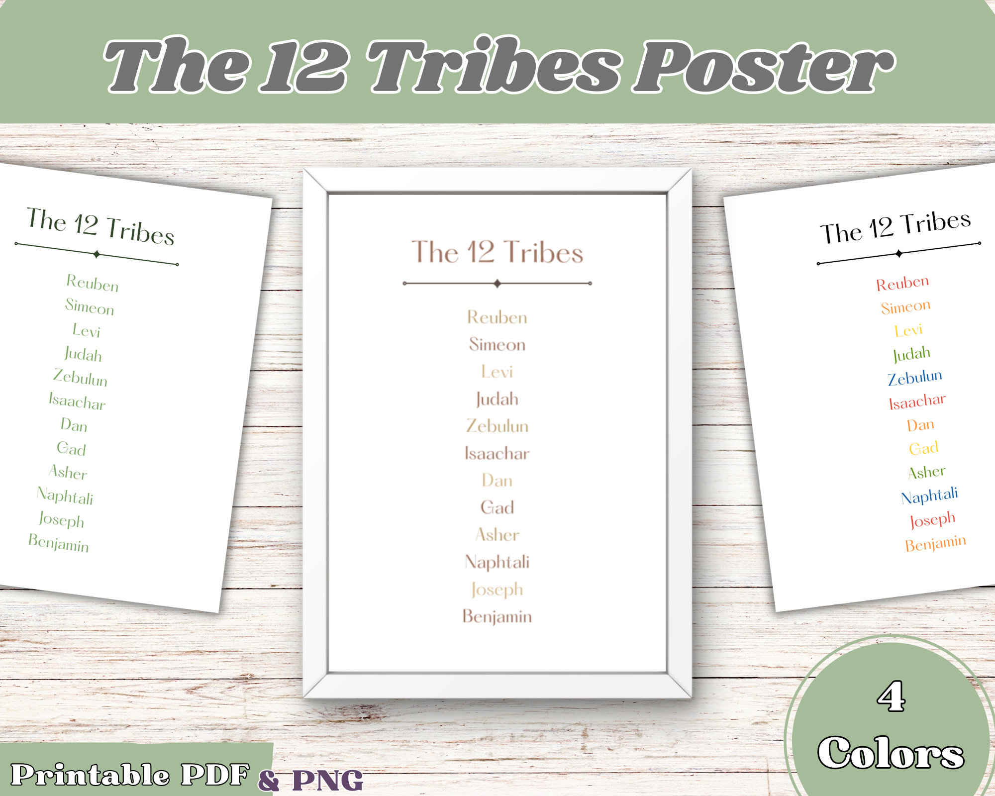 12 Tribes of Israel, Twelve Tribes, Tribes of Israel, 12 Tribes, Kids ...