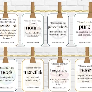 The Beatitudes, Beatitudes, Beatitudes Printable, Matthew 5, Sunday ...