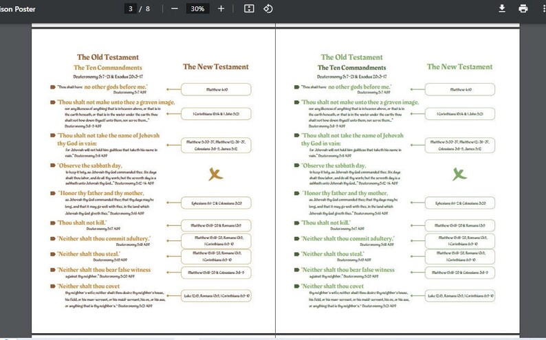 The 10 Commandments, the Ten Commandments, 10 Commandments, Ten ...