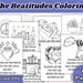 The Beatitudes, Beatitudes, Beatitudes Printable, Bible Coloring Pages ...