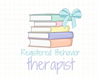 Registered Behavior Therapist Png - Etsy