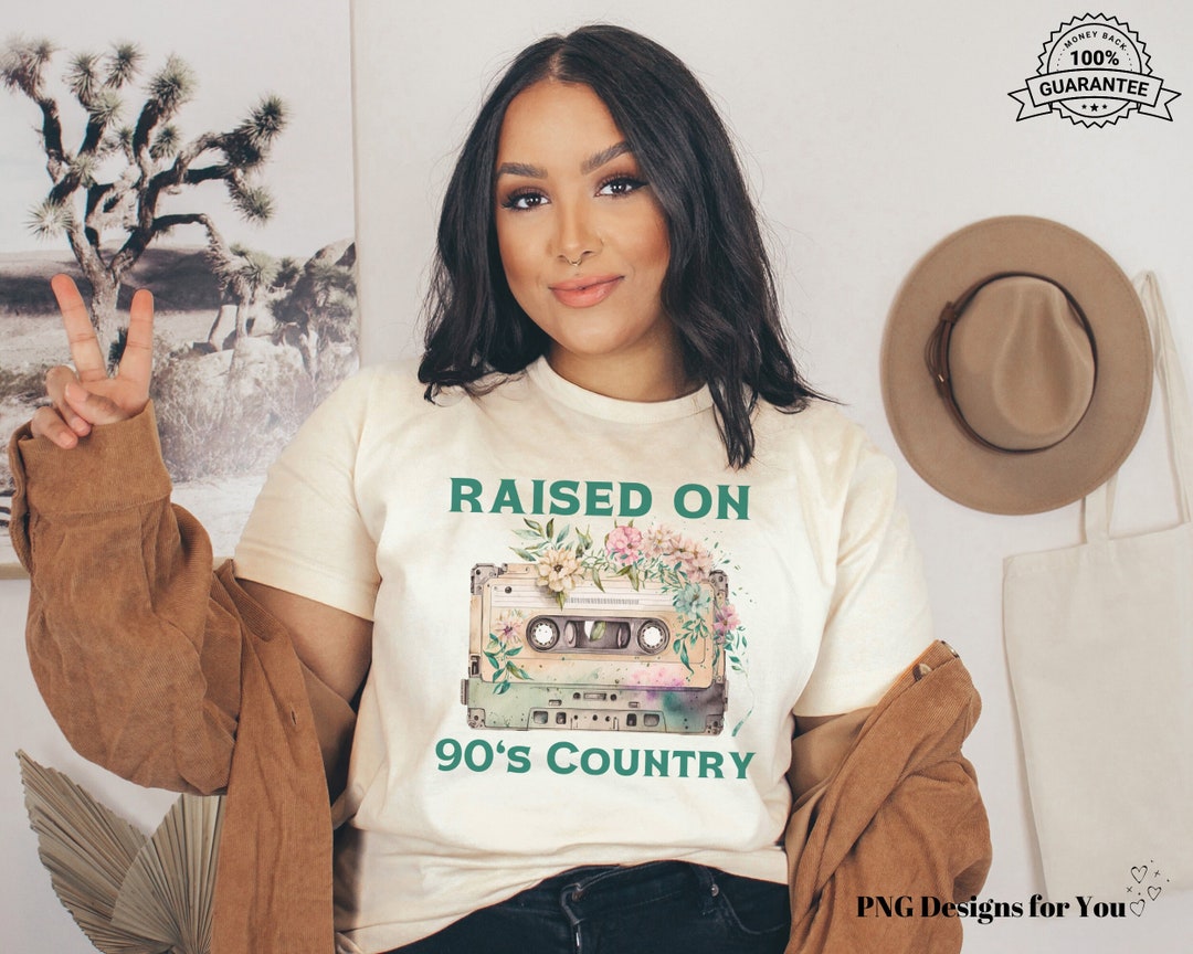 Country Music SVG, 90s Country, Country Music Shirt Raised on 90s ...