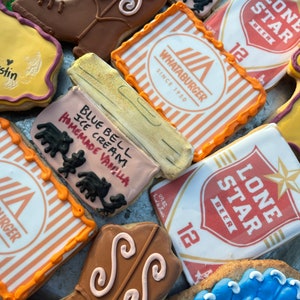 Texas Themed Cookies - Etsy