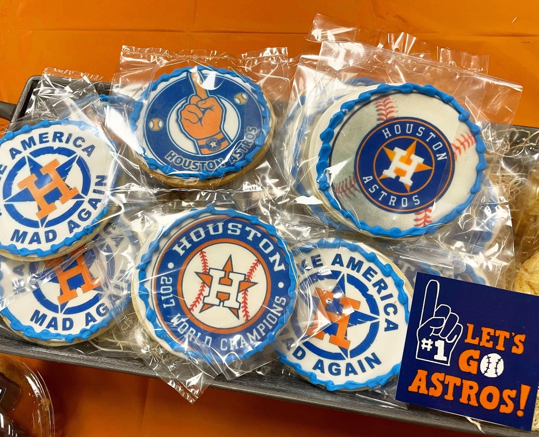 Houston Astros Cookies - Etsy