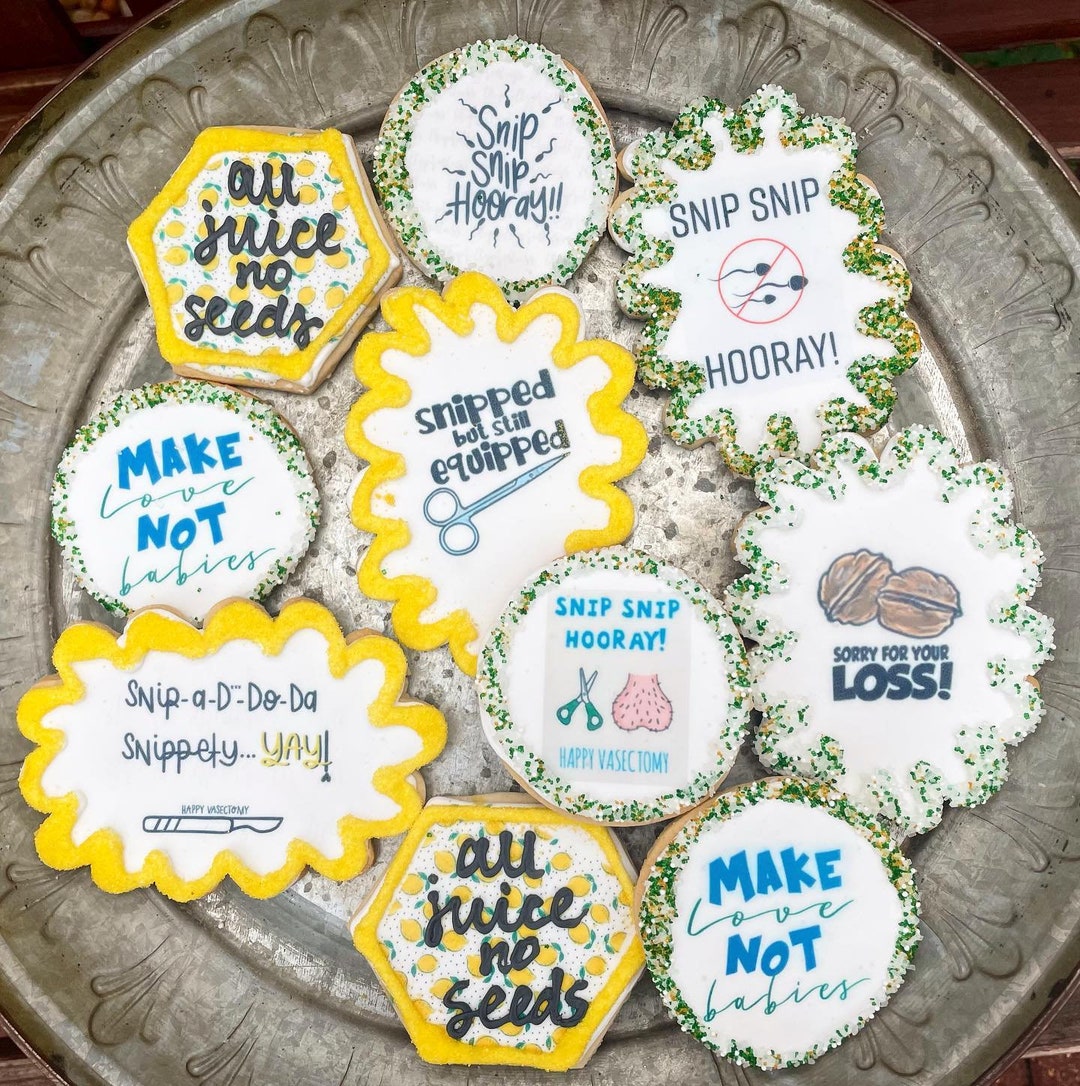 Vasectomy Cookies - Etsy