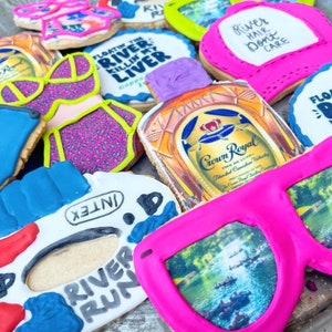 Float the River Cookies - Etsy