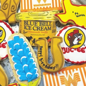 Texas Themed Cookies - Etsy