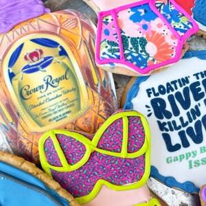 Float the River Cookies - Etsy