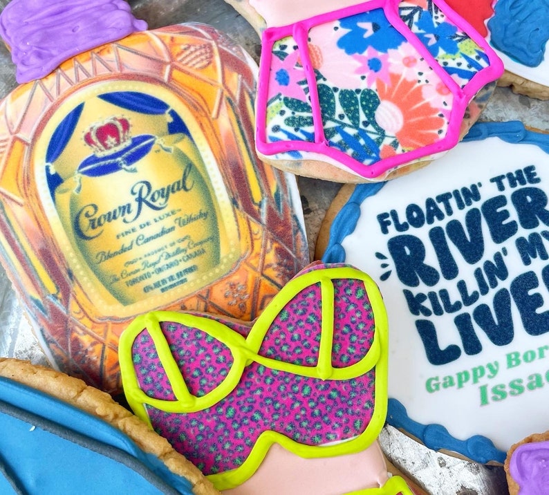 Float the River Cookies - Etsy
