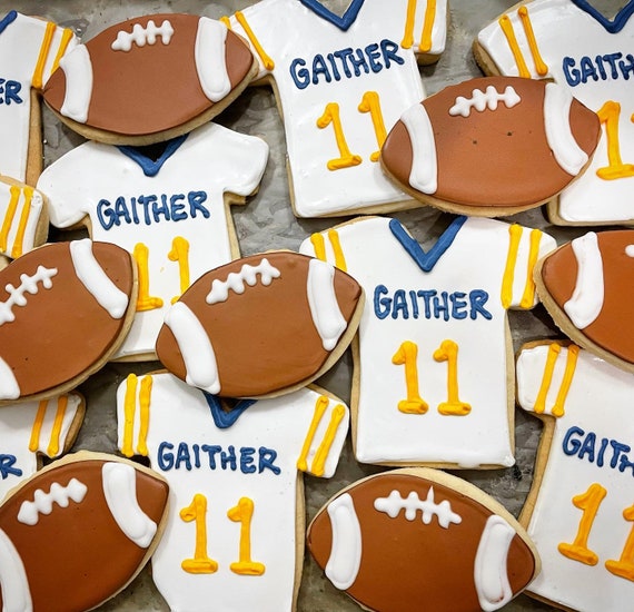 Football Cookies - Etsy