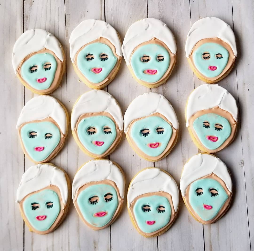 Spa Day Cookies - Etsy