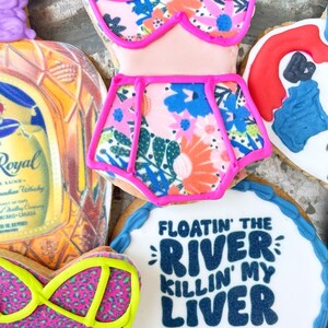 Float the River Cookies - Etsy