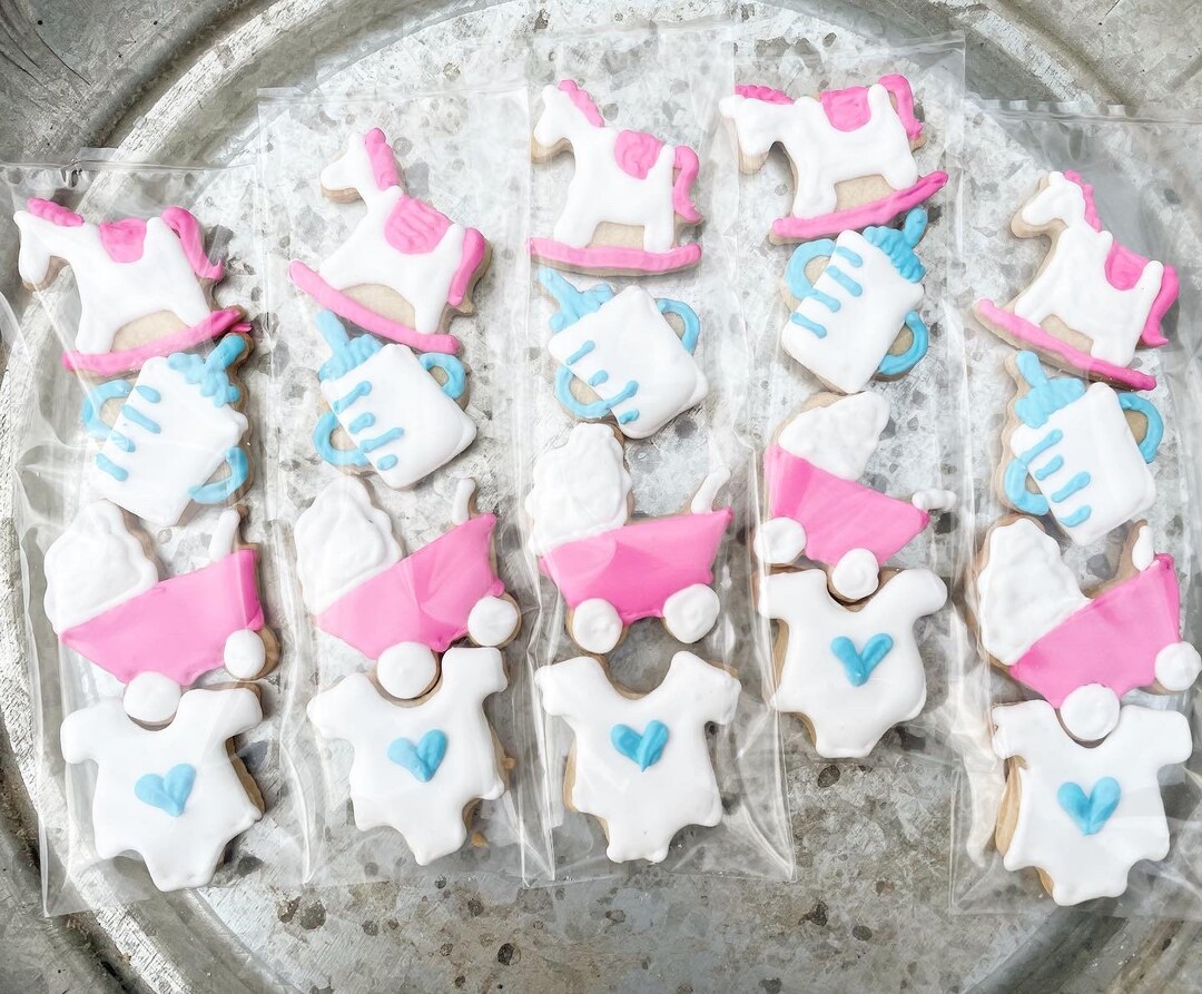 Baby Shower Mini Cookies - Etsy