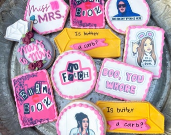Mean Girls Royal Icing Cookies 1 Dozen - Etsy