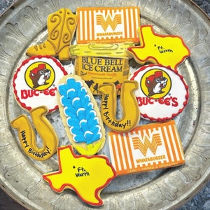 Texas Themed Cookies - Etsy