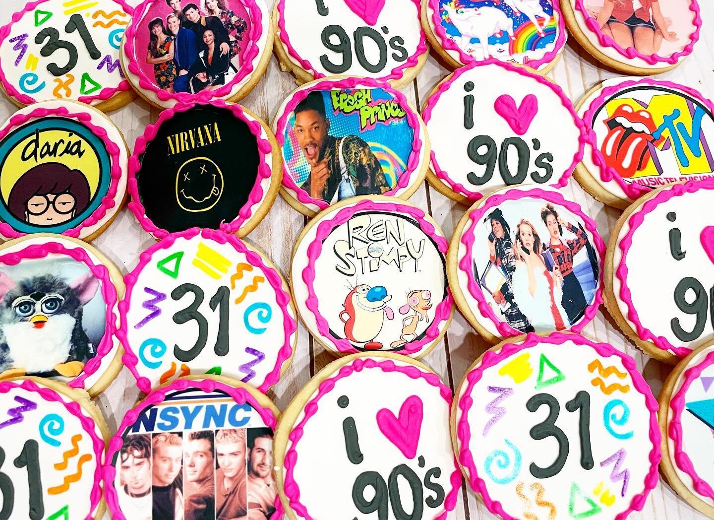 90's Themed Cookies - Etsy