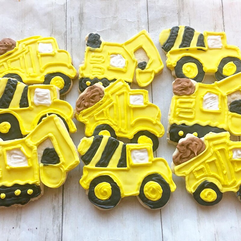 Construction Cookies - Etsy