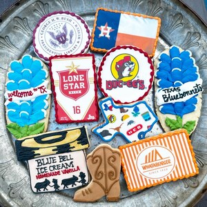 Texas Themed Cookies - Etsy