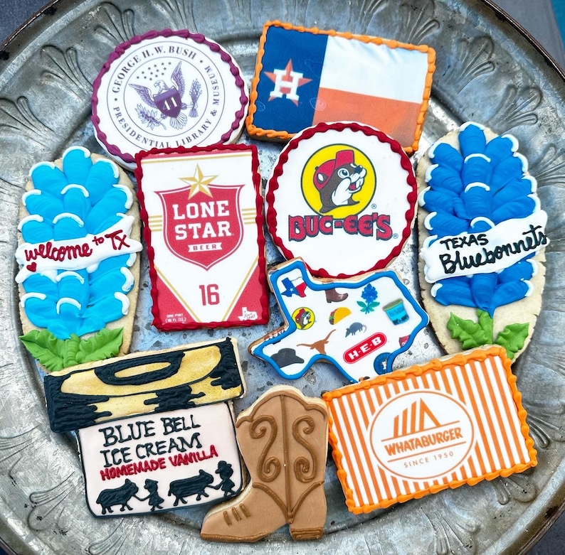Texas Themed Cookies - Etsy