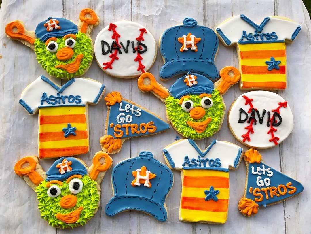 Houston Astros Cookies - Etsy