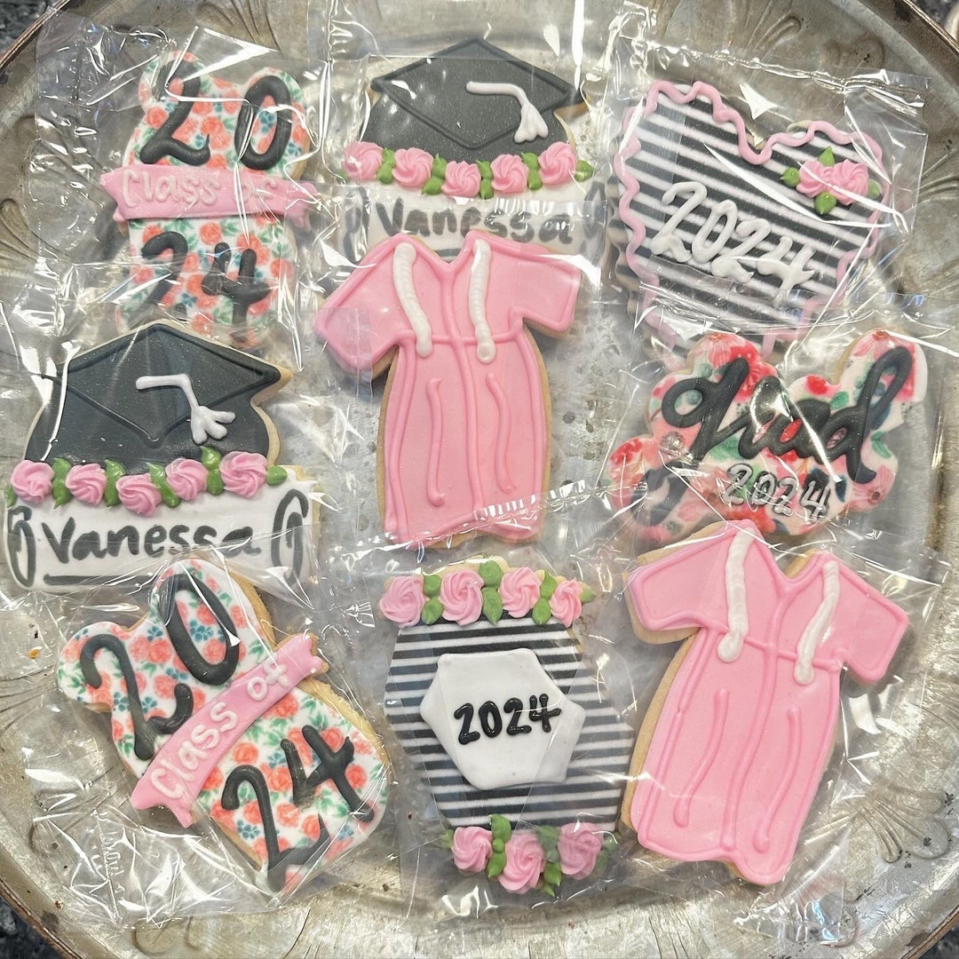 Girly Graduation Cookies - Etsy