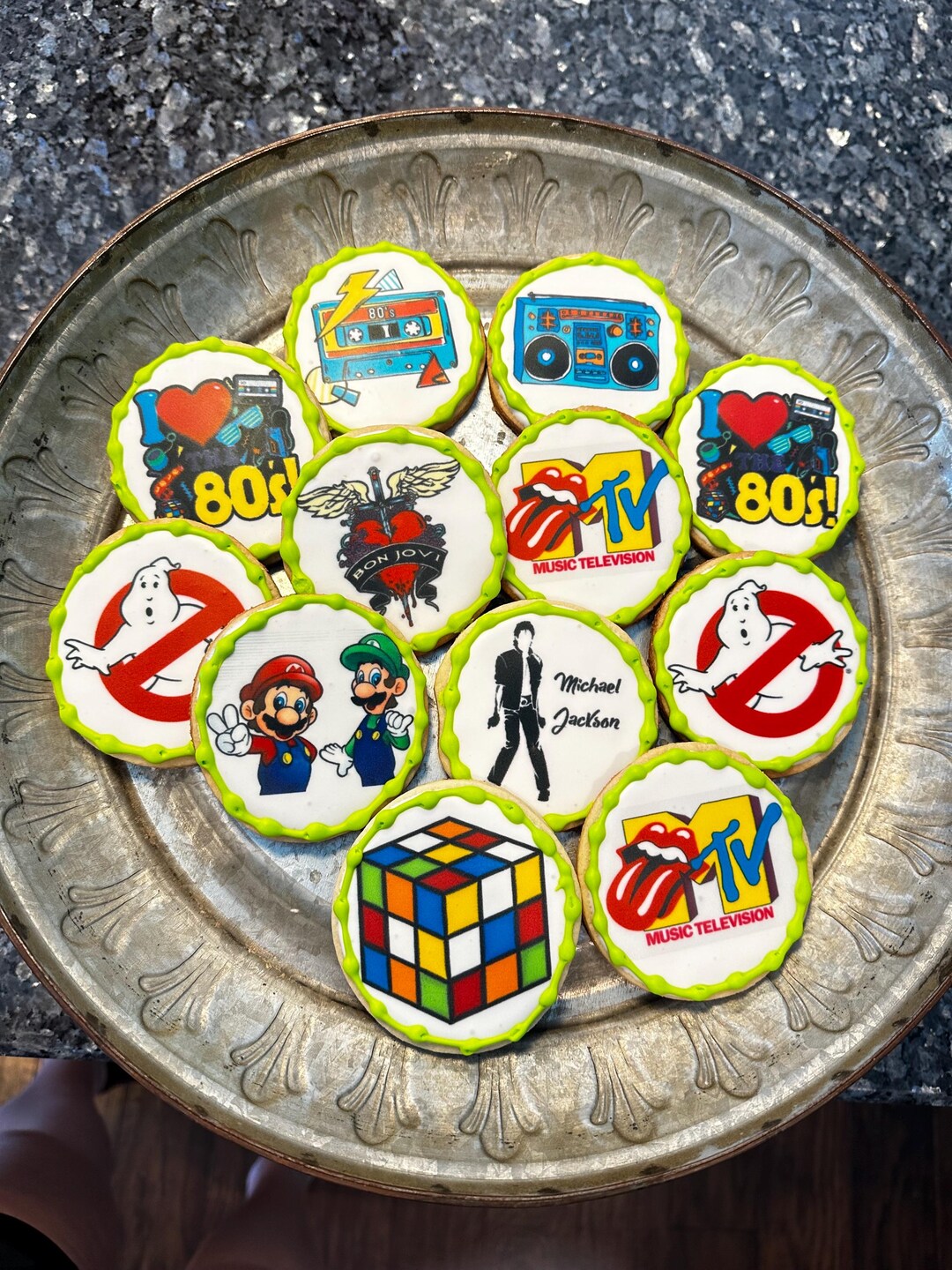 80's Themed Cookies - Etsy