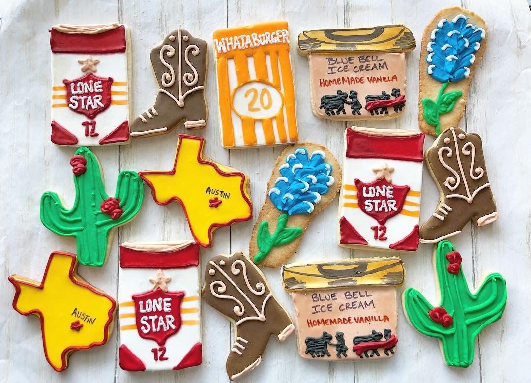 Texas Themed Cookies - Etsy