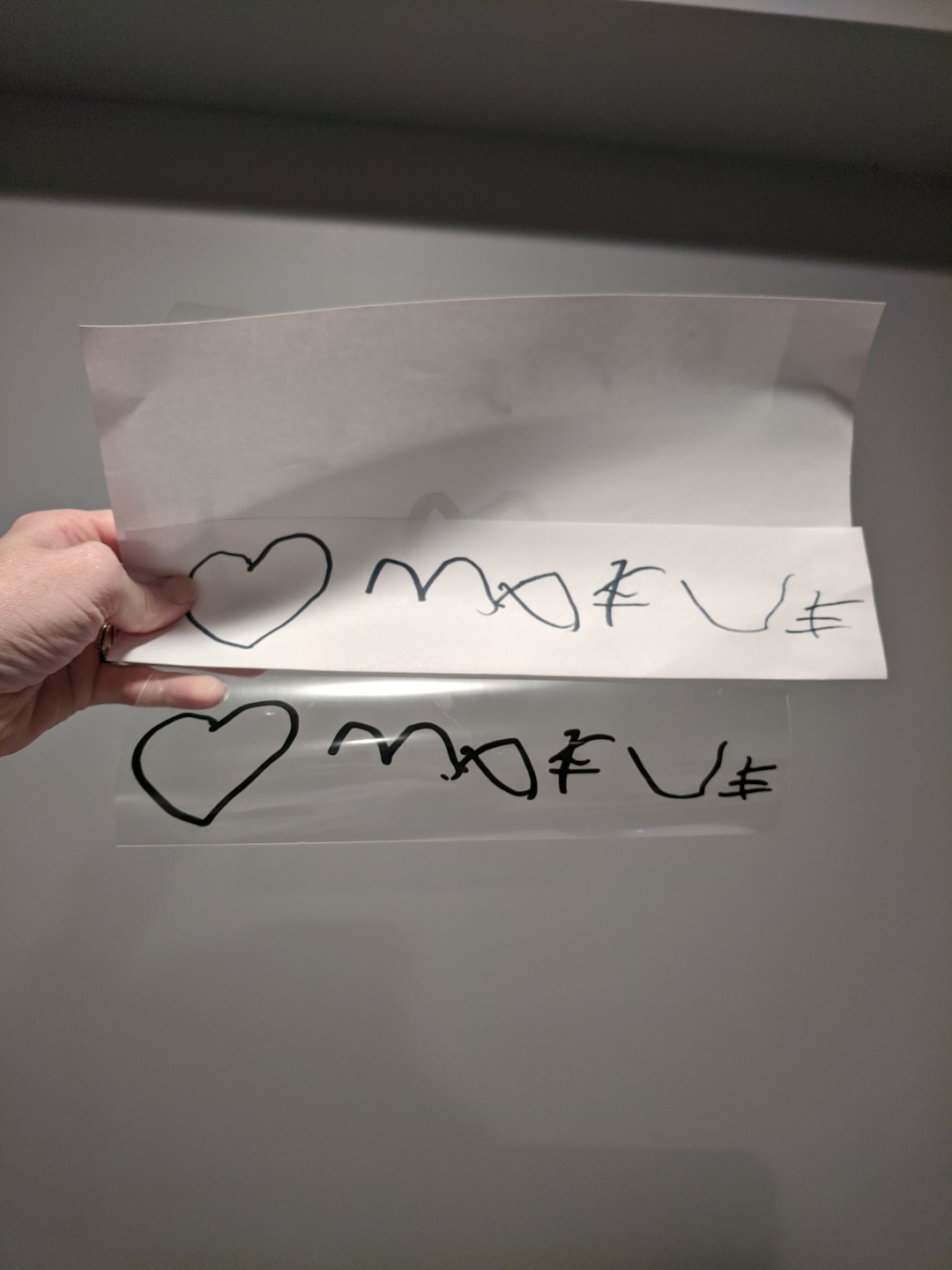 Handwriting Iron on Heat Transfer: Custom Handwritten Note - Etsy