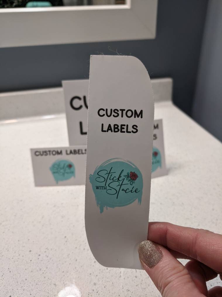 Design Your Own Sticker Labels Set, Custom Shapes, Sizes, and Wording ...