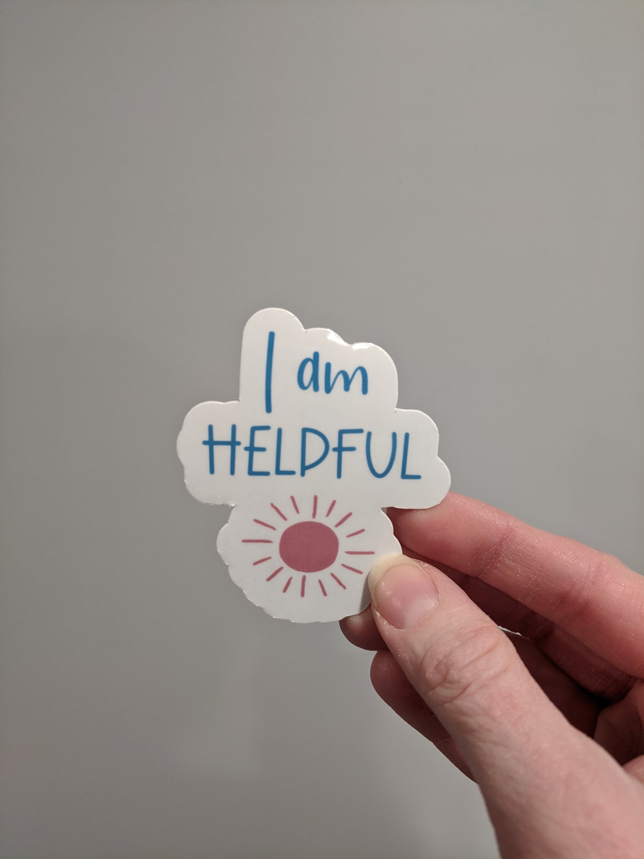 Girls Affirmation 1 Inch Sticker Set, Vinyl Water Resistant Affirmation ...