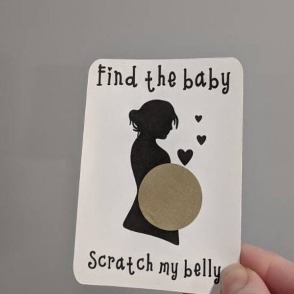 Baby Shower Scratch - Etsy