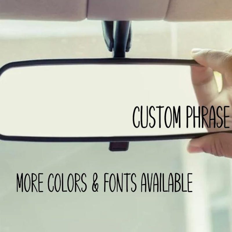 Mirror Decal - Etsy