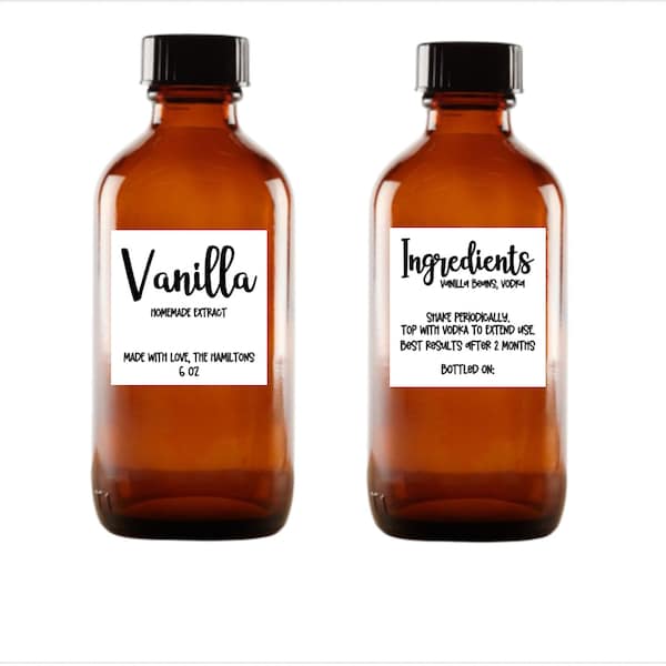 Extract Bottle - Etsy