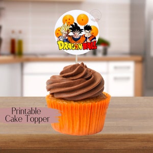 Printable Anime Inspired Cake & Cupcake Topper-digital Download-print ...