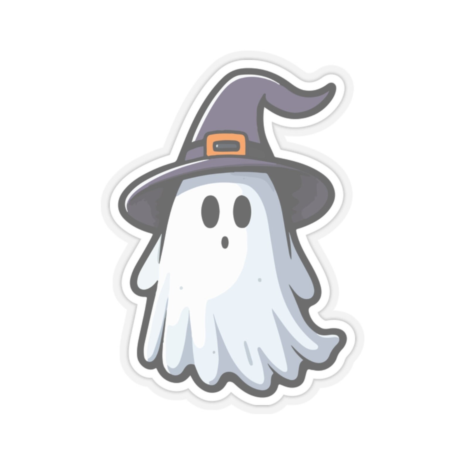 Ghost Stickers, Animal Lover Sticker, Cute Ghost, Ghost Stickers With ...