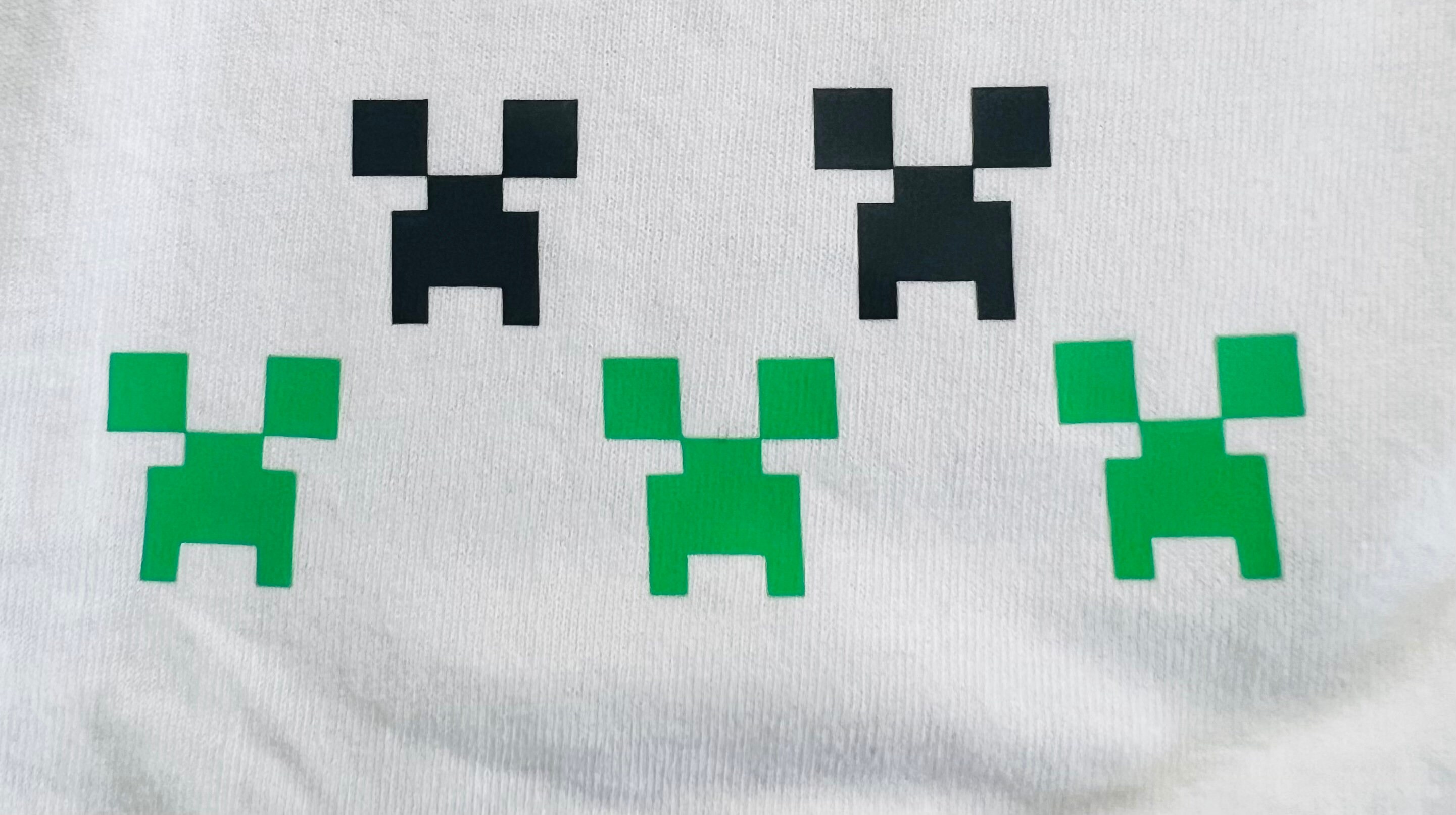 40 X Pixel Style Bundle Htv Easy Iron on Black Green Gamer - Etsy