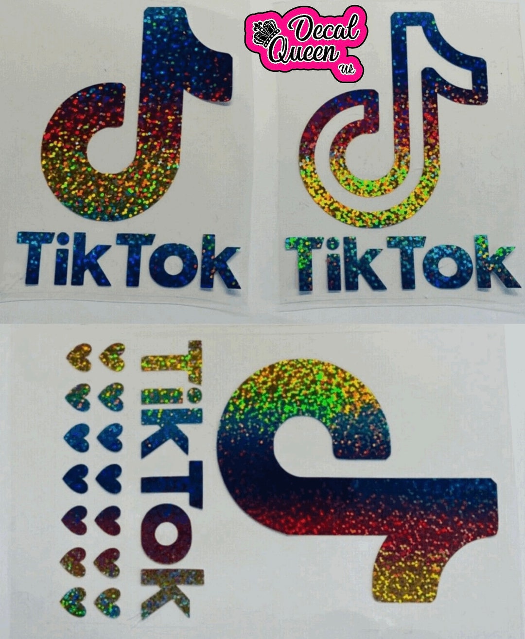 Tick Tock Rainbow Iron on Htv Clothing Transfer Customise Bundle - Etsy