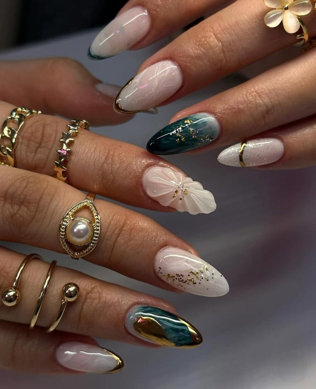 Luxury Custom Nails/ Free Style/ Long Nails/ Party Nails/ 3D Gel Nails ...