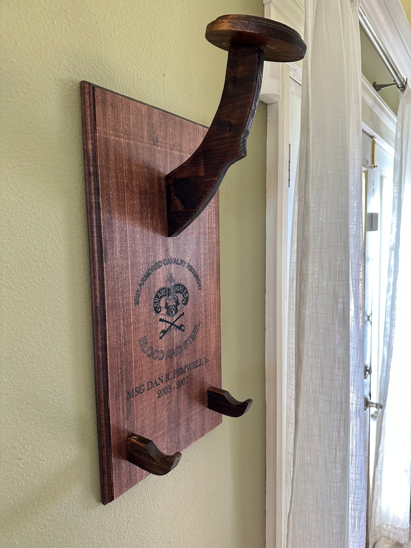 Personalized Display for Stetson. Cavalry Hat and Spurs - Etsy