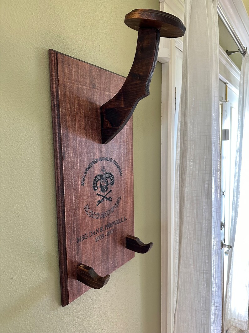 Personalized Display for Stetson. Cavalry Hat and Spurs - Etsy