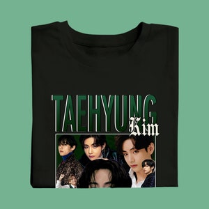 Bangtan Taehyung Shirt KTH BTS Printed Graphic Tee BTS Fan - Etsy