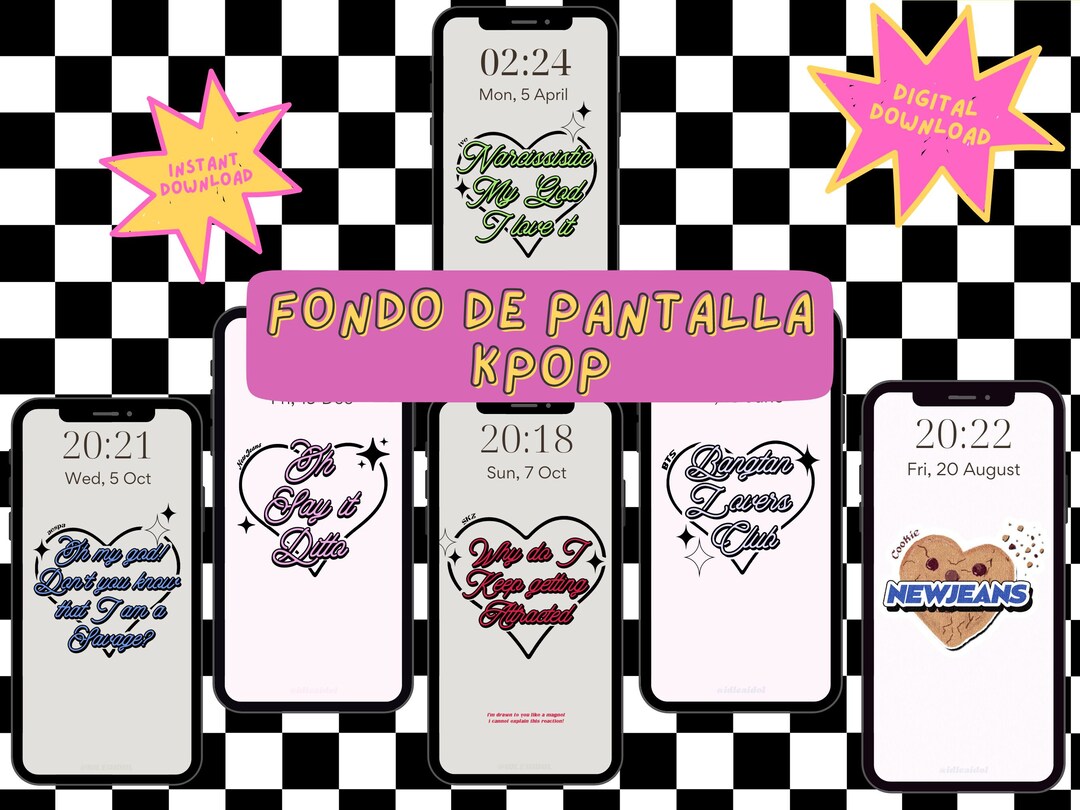 Kpop Phone Wallpaper Kpop Illustration Wallpaper Kpop Minimalist ...