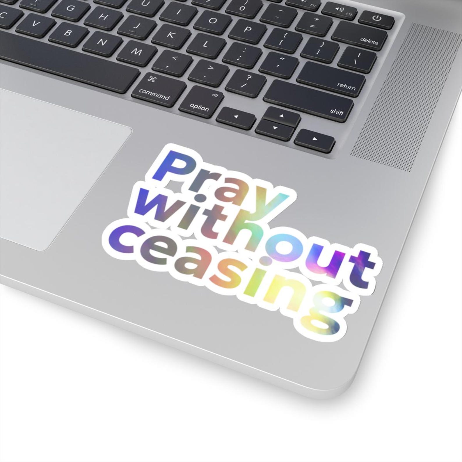 Christian Pray Without Ceasing Kiss-cut Stickers, Bible Verse Sticker ...