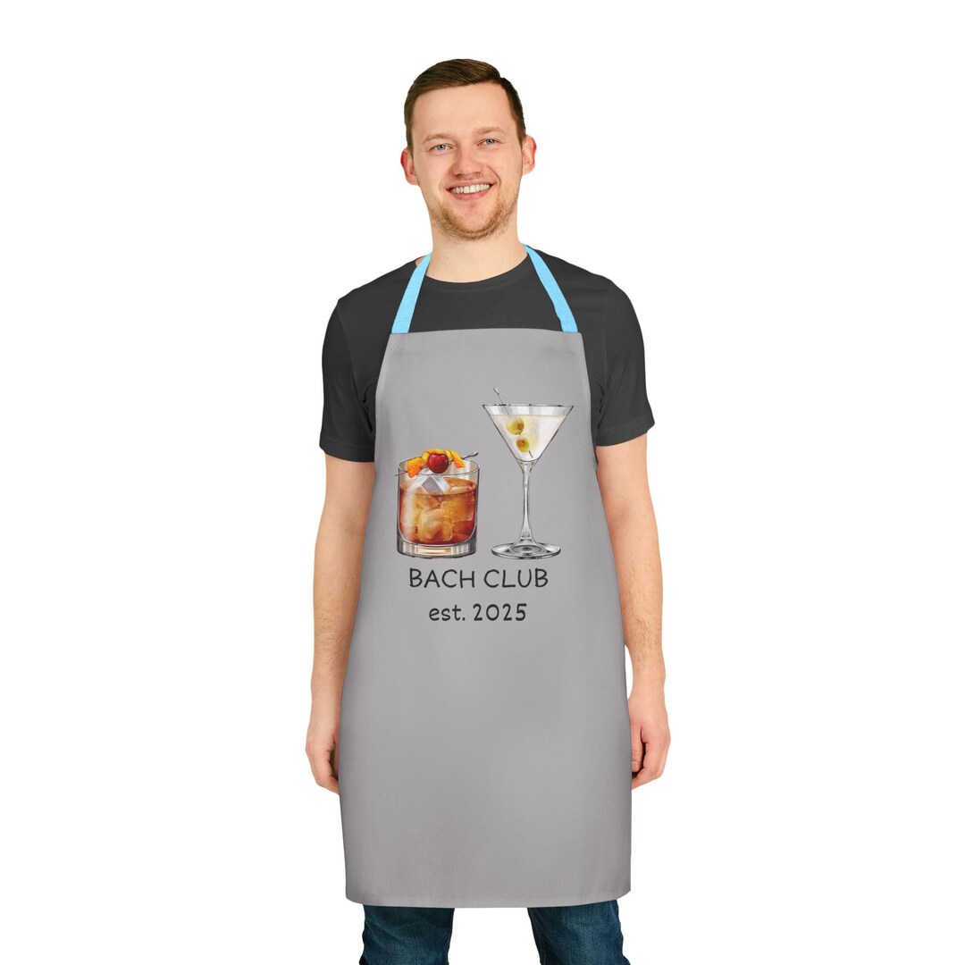 Apron, Whiskey and Martini Bachelor Party Gift, 5-color Straps ...
