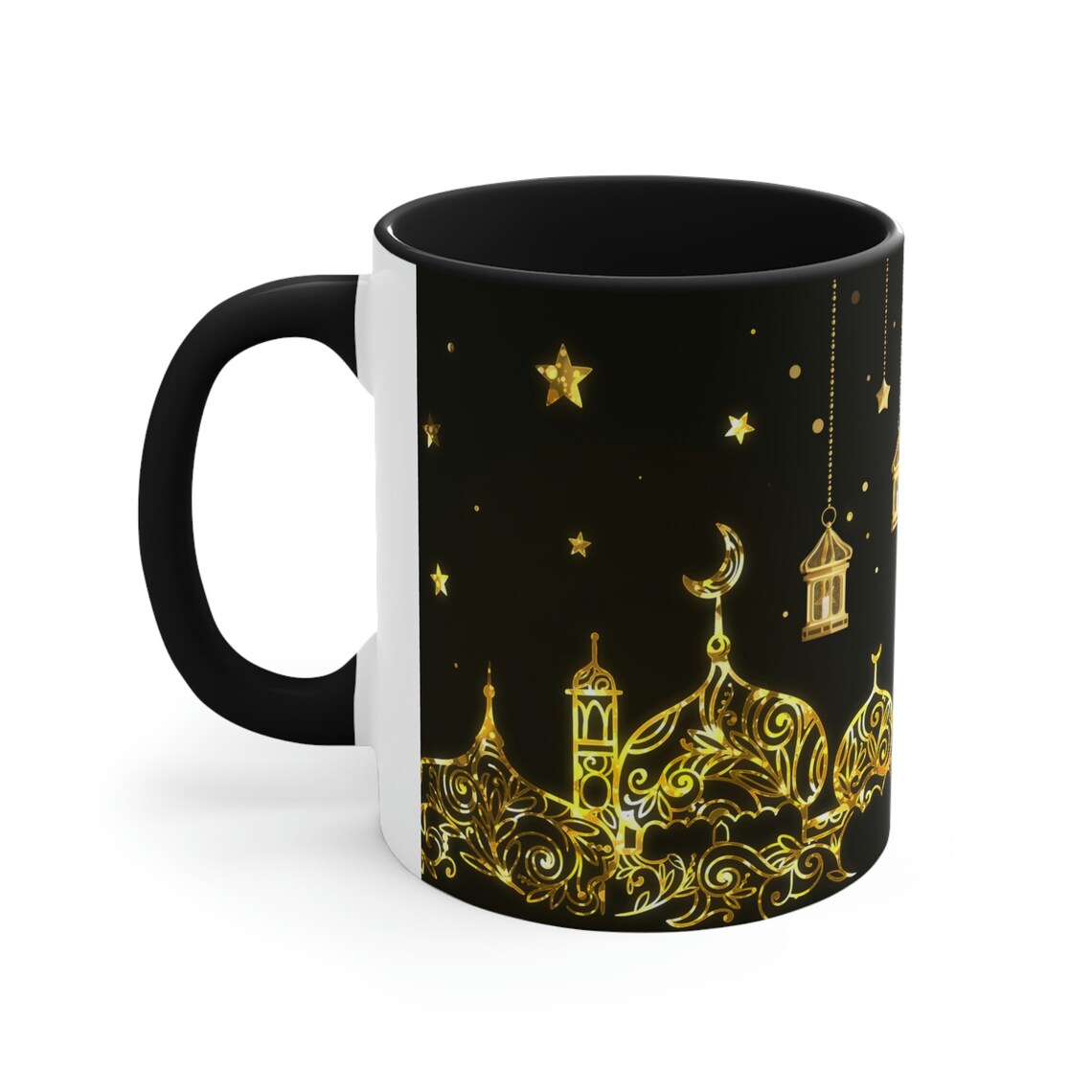 Ramadan Accent Coffee Mug 11oz, Featuring Ramadan Mosque Pattern 5 ...