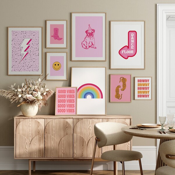 Preppy Wall Decor - Etsy