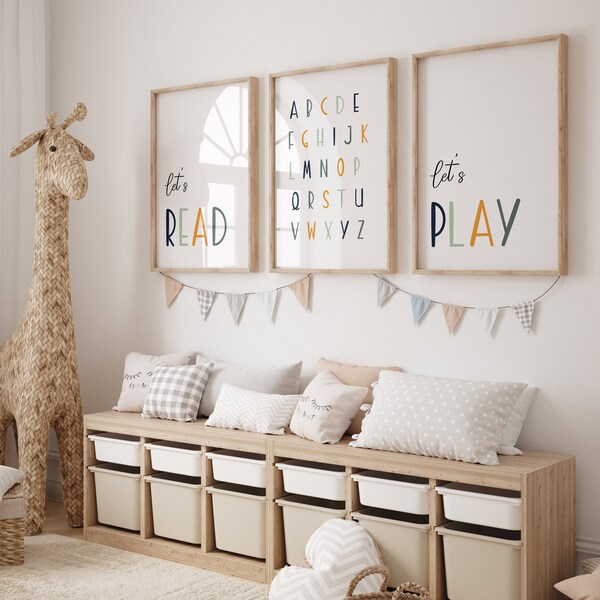 Playroom Art - Etsy